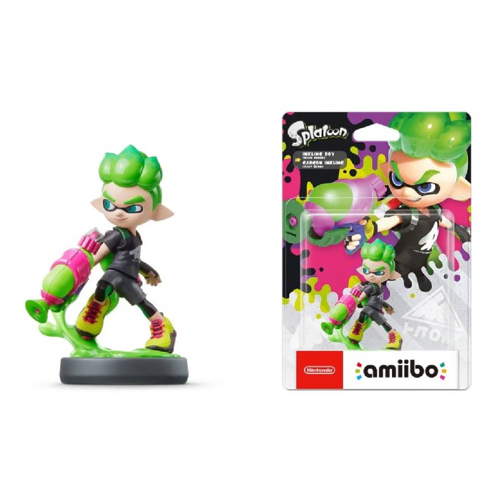 Amiibo Inkling Chico Verde - Splatoon - Sniper